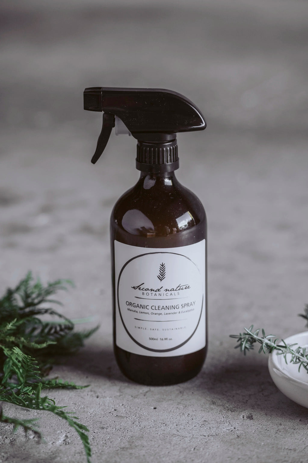 Organic Cleaning Spray 500 mL | Second Nature Botanicals – 100% Natural ...